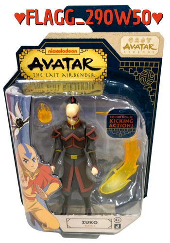 AVATAR THE LAST AIRBENDER 4.5" Zuko Classic Figure Kicking Action 2025 ...