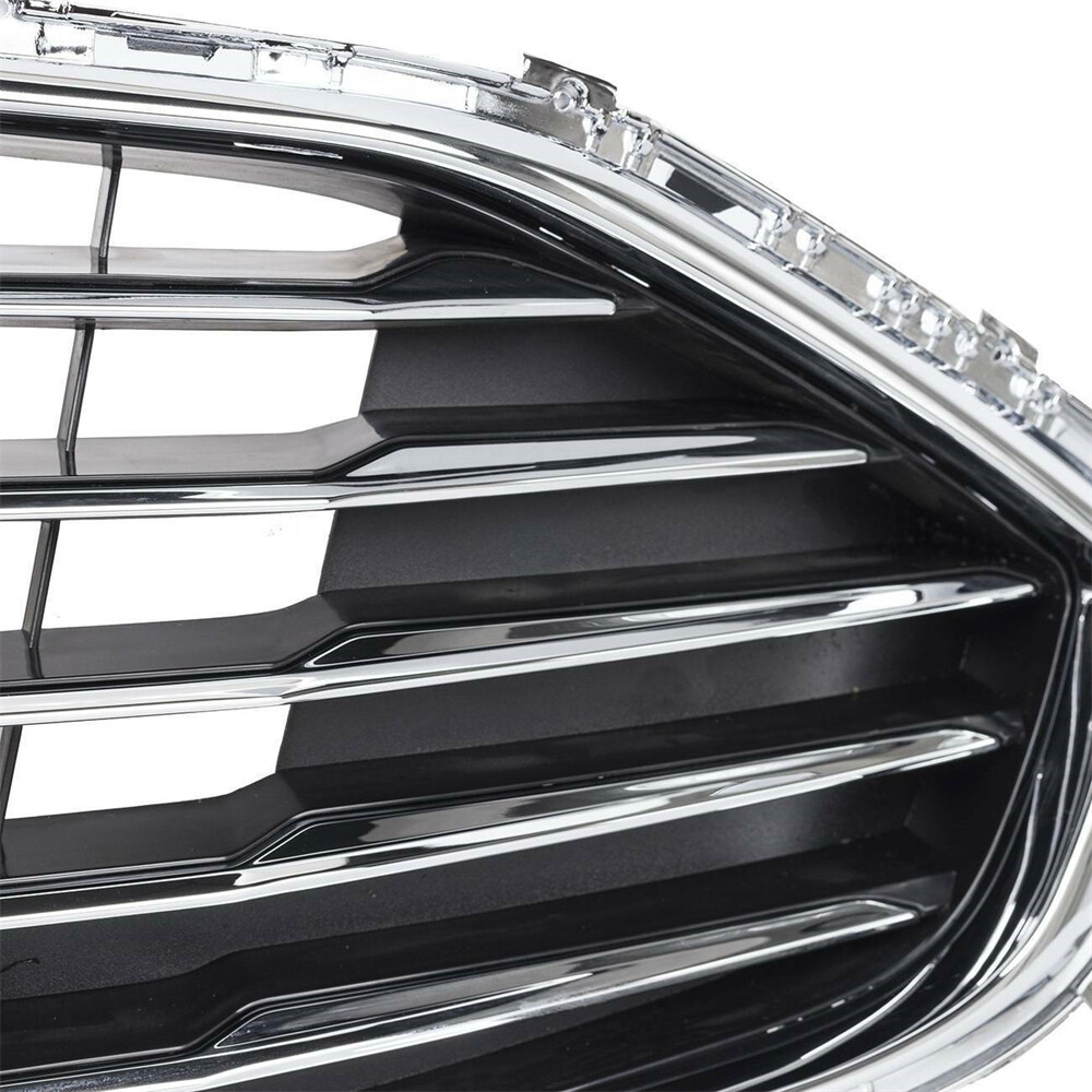 Fit 2017-2018 Ford Fusion Front Bumper Grille Upper Grill Chrome HS7Z ...