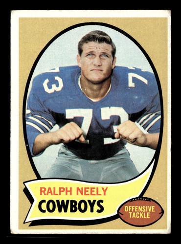 Ralph Neely 1970 Topps #4 Dallas Cowboys GD | eBay