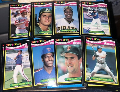 1987 LOT24Full Case/Box TOPPS TOYS-R-US ROOKIES SETS MINT!Barry Bonds ...