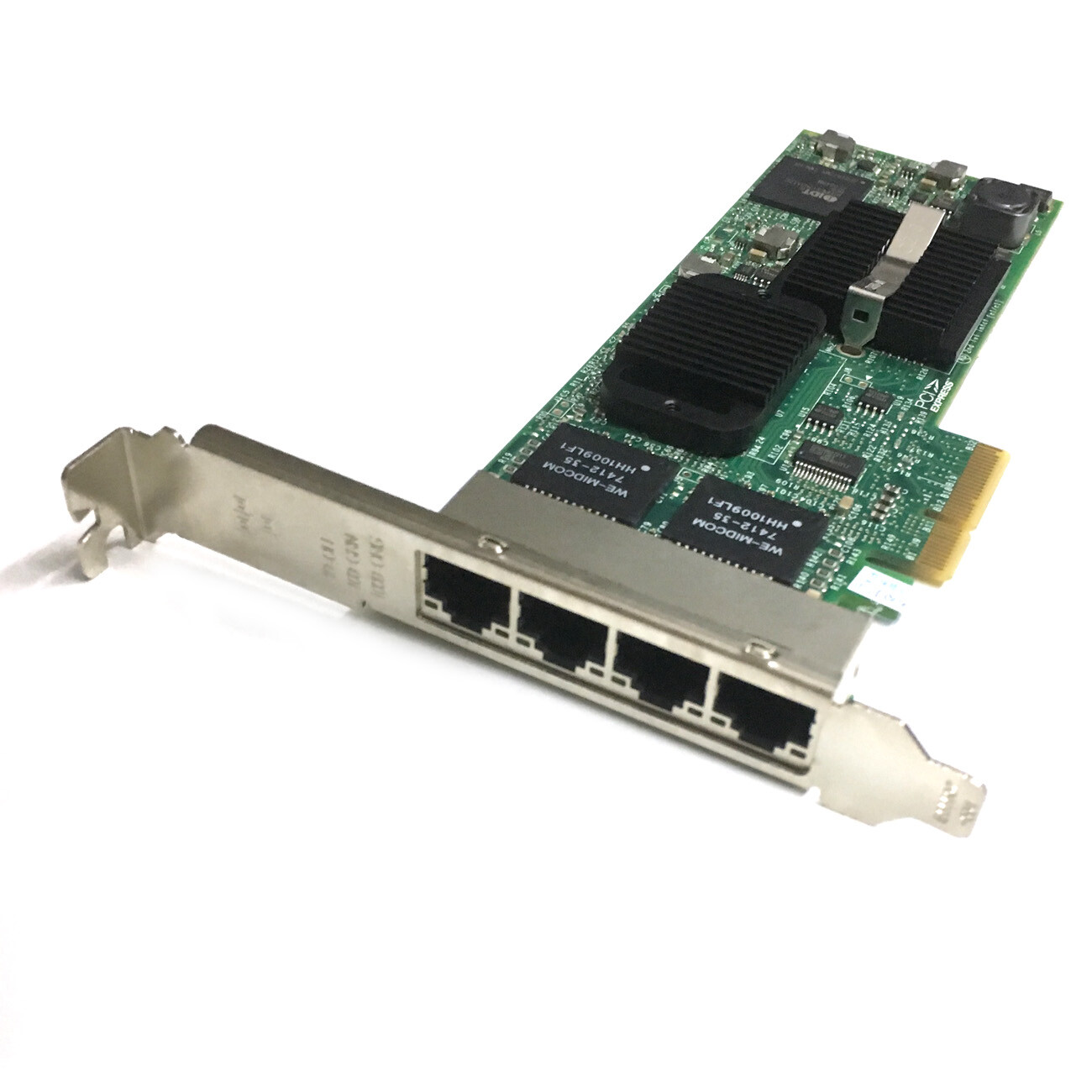 Intel E1G44ETBLK 82576GB Gigabit Quad Port PCI-E x4 Server Adapter ...