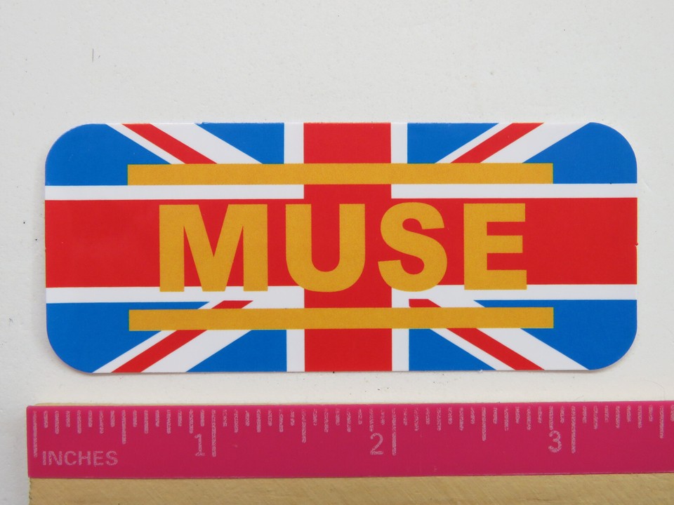 Music STICKER ~ MUSE: British Rock Band Formed in 1994 ** More Goods in ...