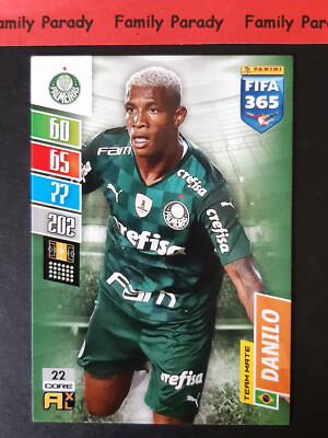 Danilo 22 Palmeiras Card Panini Adrenalyn XL Foot Fifa 365 2022 New ...