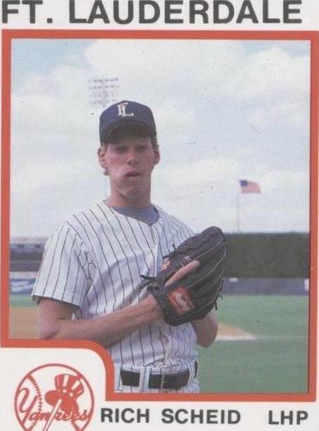 1987 ProCards Minor League - Rich Scheid #697 (RC) for sale online | eBay