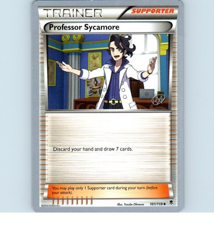 Trainer Professor Sycamore 2014 101/119 World Championship Pokemon ...