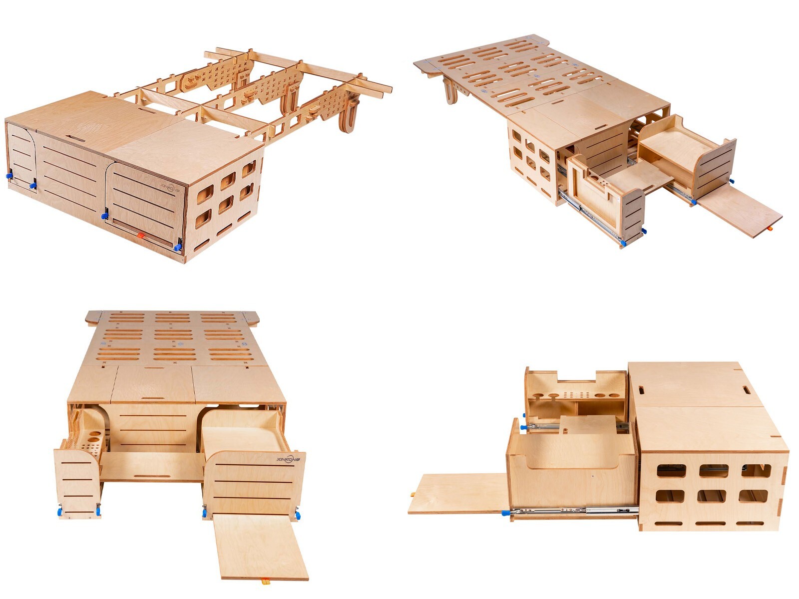 XK Overland Kitchen Box WD1000 All-in-One Camping w. Cooking, Sleeping ...