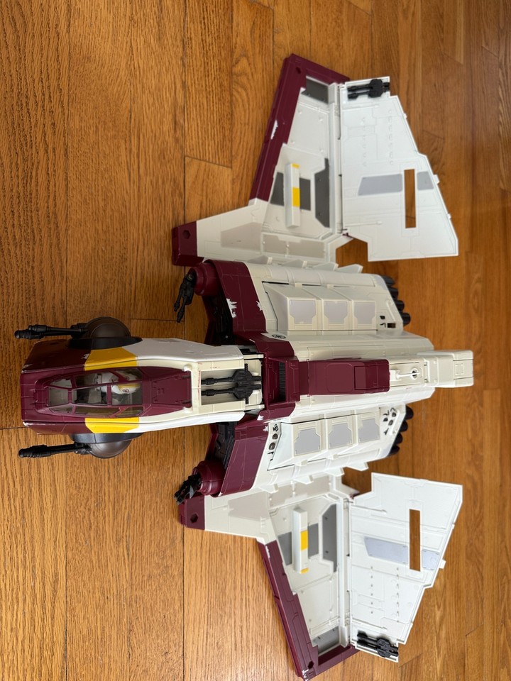 Star Wars The Clone Wars Republic Shuttle (Complete) w/ Clone Figure ...