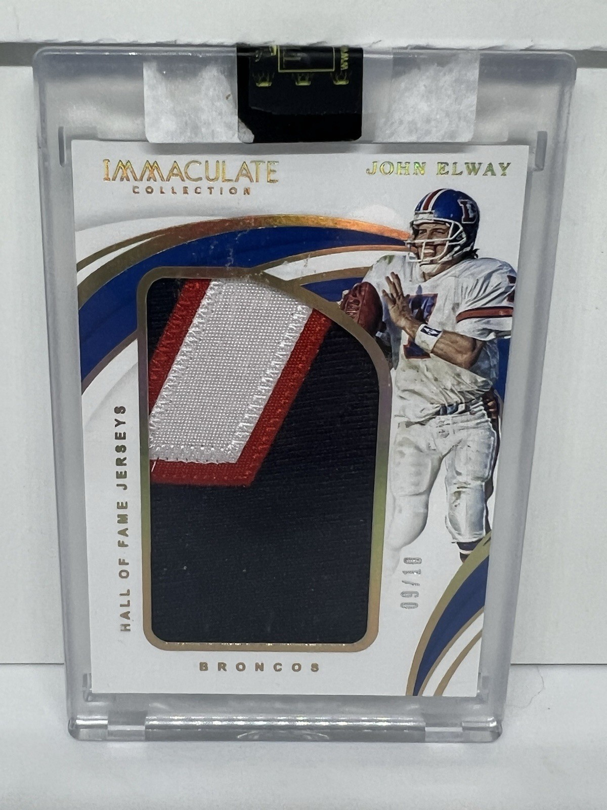 John Elway 2019 Immaculate #IEB-JEL Immaculate Eye - Black Gold /10 ...