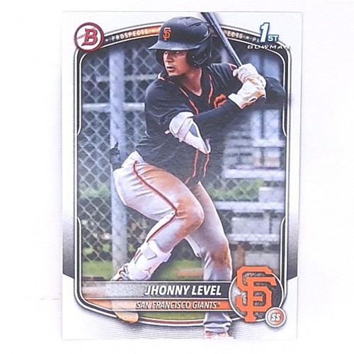 2025 Bowman Prospects Jhonny Level San Francisco Giants Baseball Card # ...
