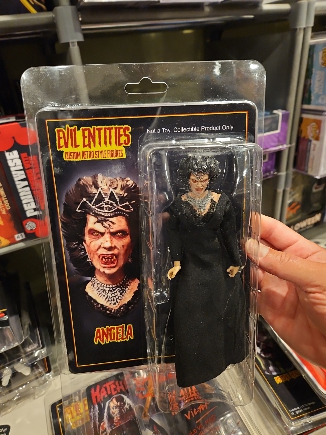 Evil Entities Angela Franklin Action Night of the Demons Horror Figure ...