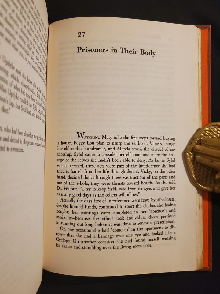 Sybil by Flora Rheta Schreiber 1973 HCDJ First Edition 1st Ed. | eBay