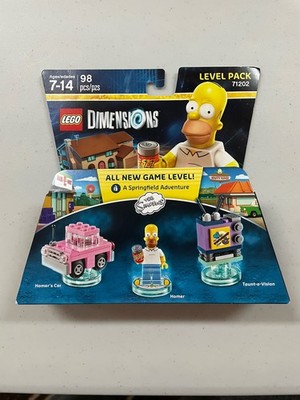 LEGO Dimensions 71202 Level Pack The Simpsons Homer Car & Taunt-o ...
