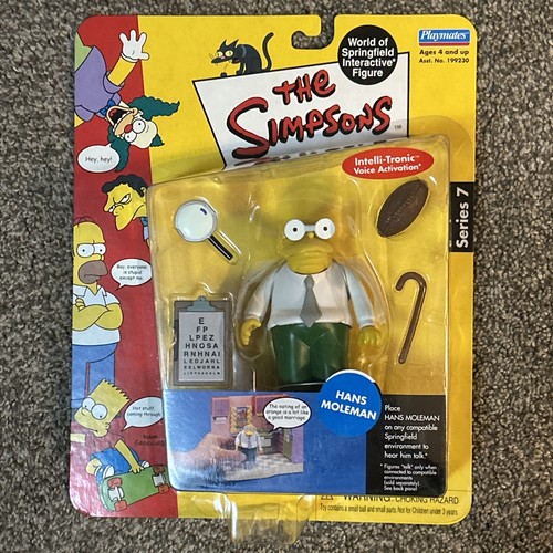 2001 Playmates The Simpsons Hans Moleman World of Springfield ...