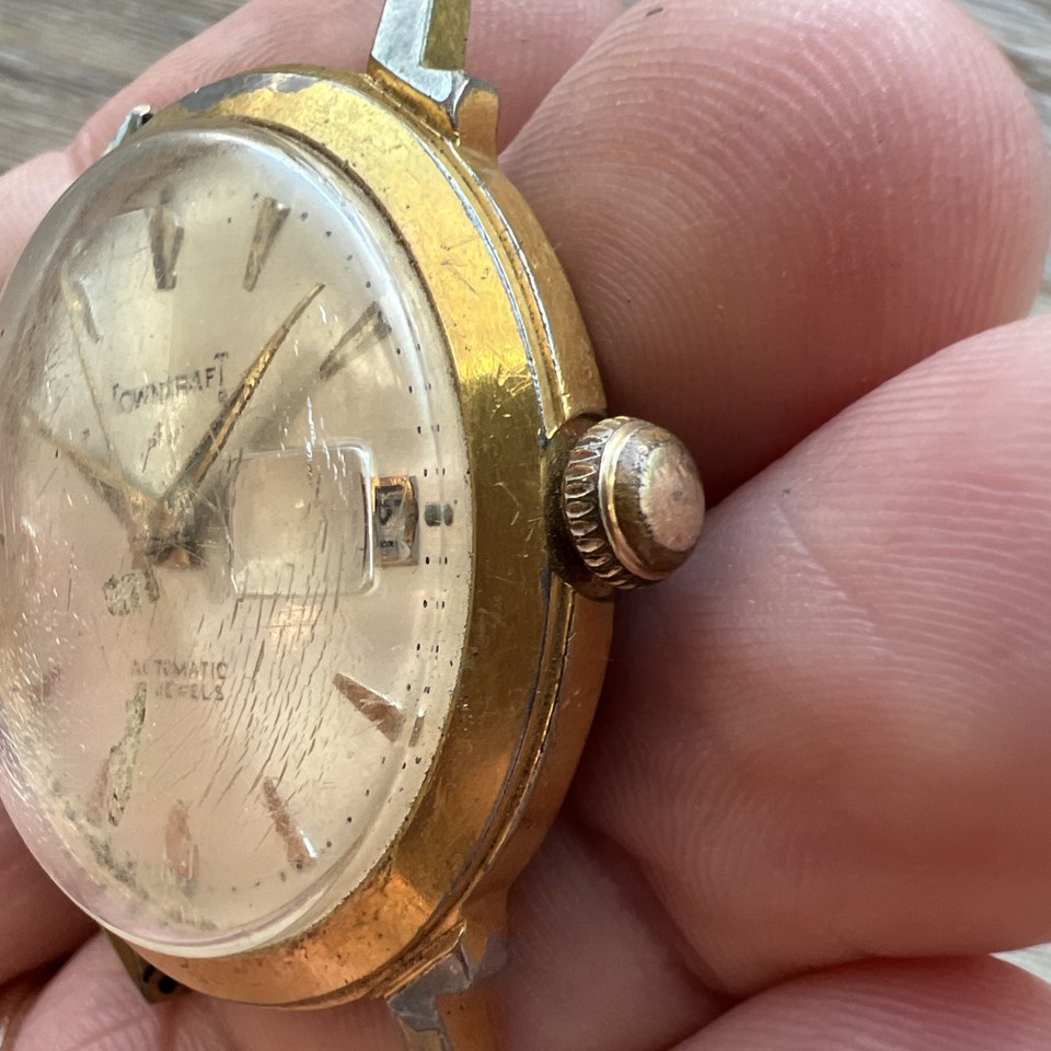 Towncraft Vintage Automatic Watch 17 Jewel ST 173 Movement Art Deco For ...