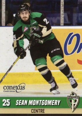 Sean Montgomery 2017-18 Prince Albert Raiders | eBay