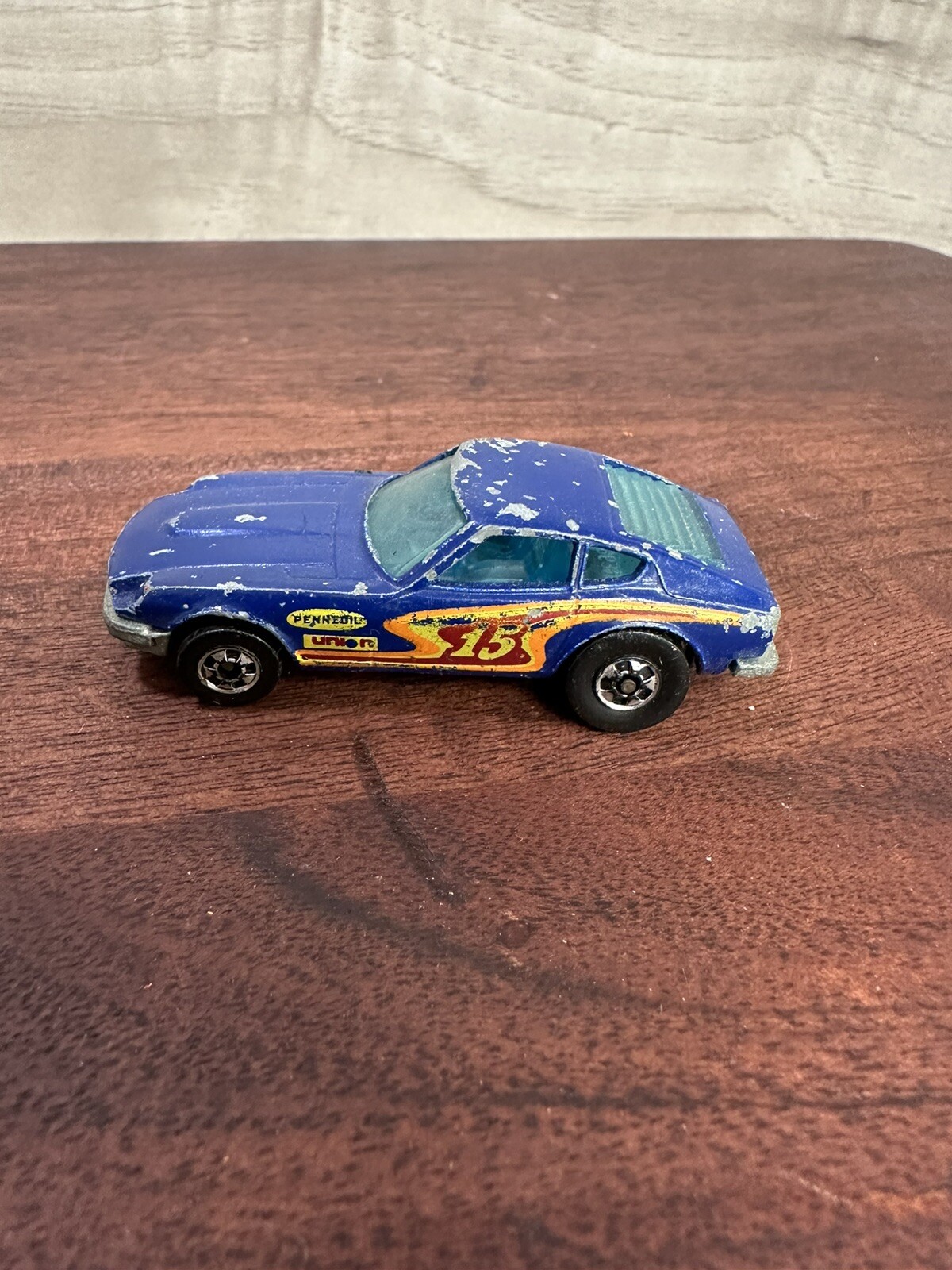 Vintage 1976 Hot Wheels Z WHIZ Datsun 240 Z Blue Loose Blackwall Car | eBay