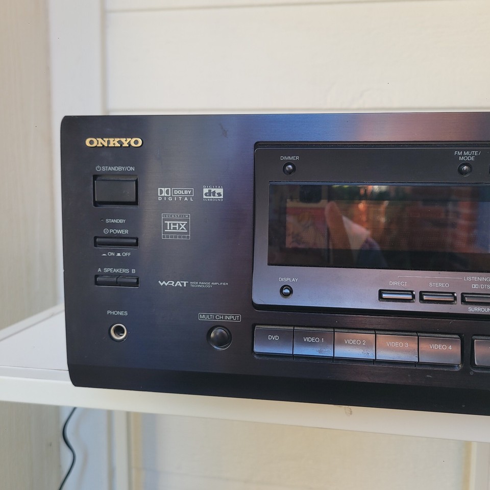 Onkyo TX-DS777 - 5.1 Ch THX Select Surround Sound Receiver - Excellent ...