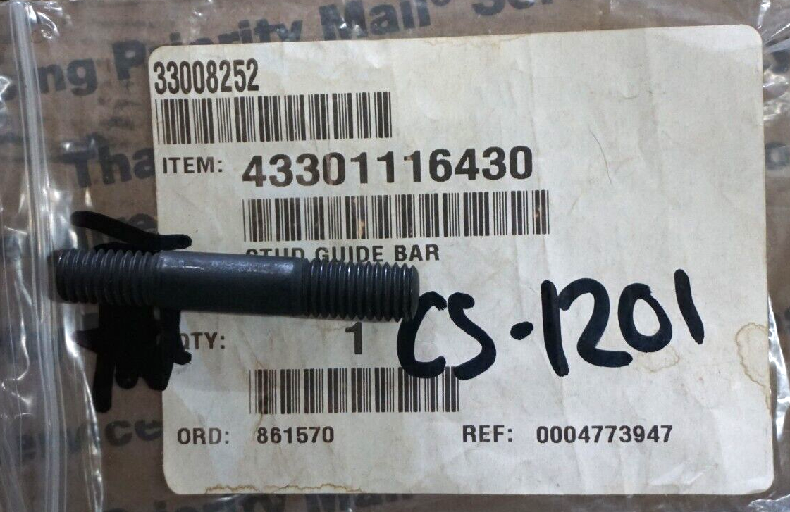 Echo Chainsaw oem Bar stud CS-1201 CS1201 NEW NLA NOS BX39 | eBay