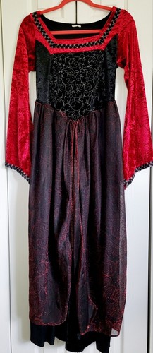 Renaissance Dress Women’s Size L/XL Vintage Costume Peasant Wench ...