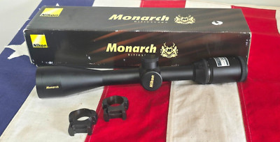 Nikon Monarch 3-12x42 SF Duplex Reticle Side Focus 1" Tube Rifle Scope ...