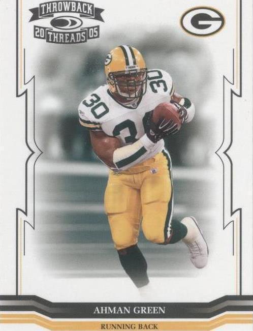 2005 Donruss Throwback Threads - Ahman Green #54 for sale online | eBay