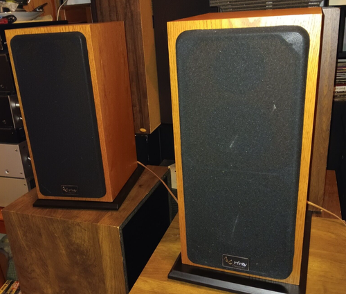 Infinity CS 3006 3 Way Bookshelf Speakers Both Tested . | eBay