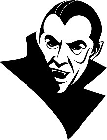 Dracula Vinyl Sticker Decal 76x100mm | eBay Australia
