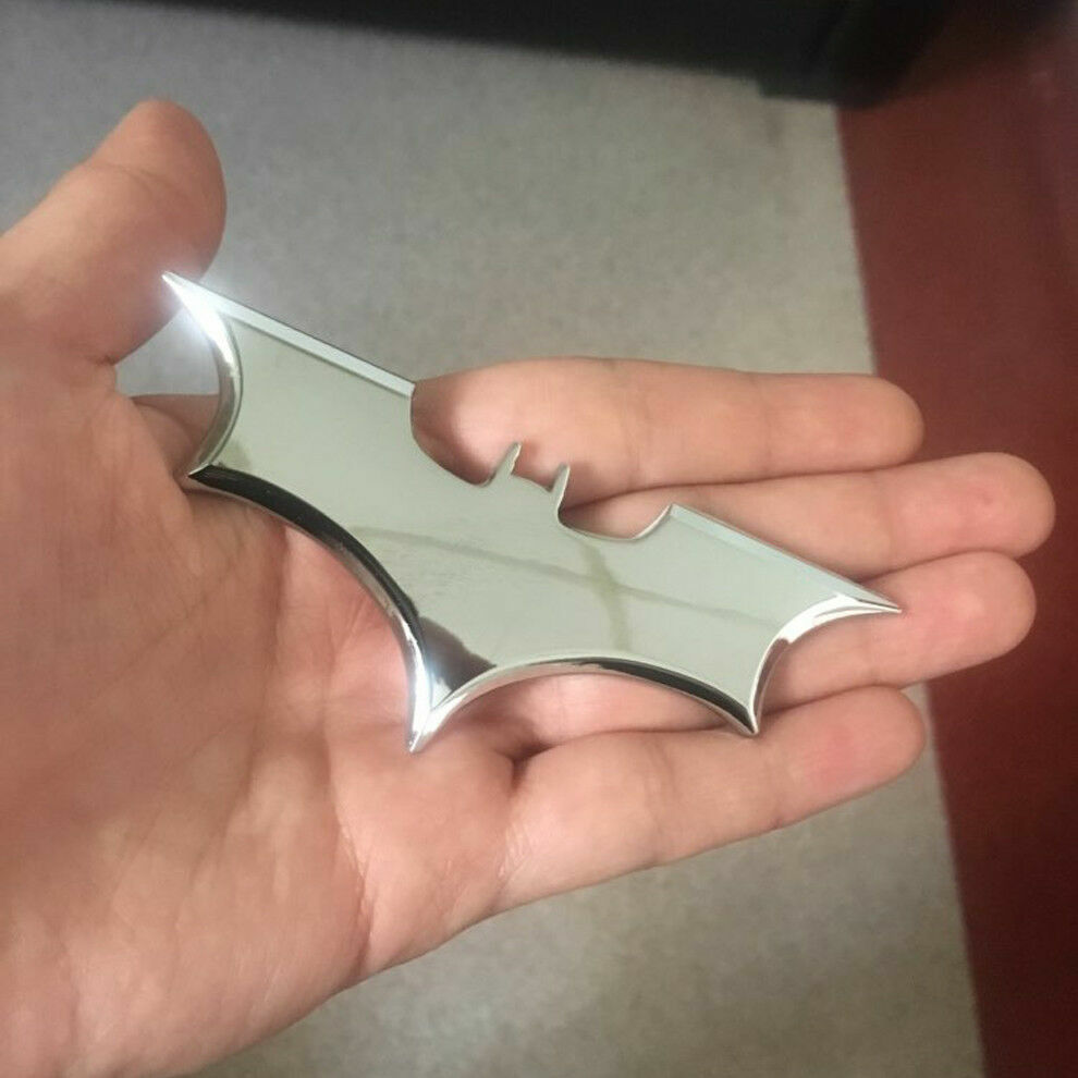 Chrome Metal Batman Dark Knight Mask Car Motorcycle Emblems Badge Decal ...