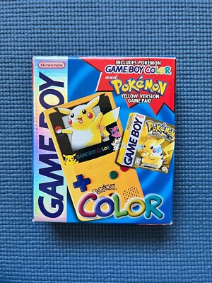 Nintendo Gameboy Color Pokémon Yellow Edition (sealed) Good condition ...