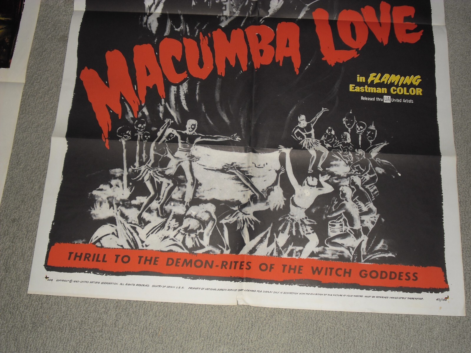 Macumba Love Original 1sh Movie Poster | eBay