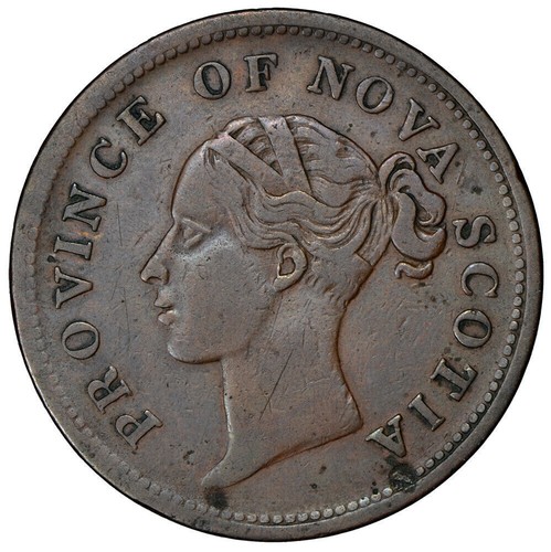 NOVA SCOTIA Penny Token 1840 Victoria | eBay