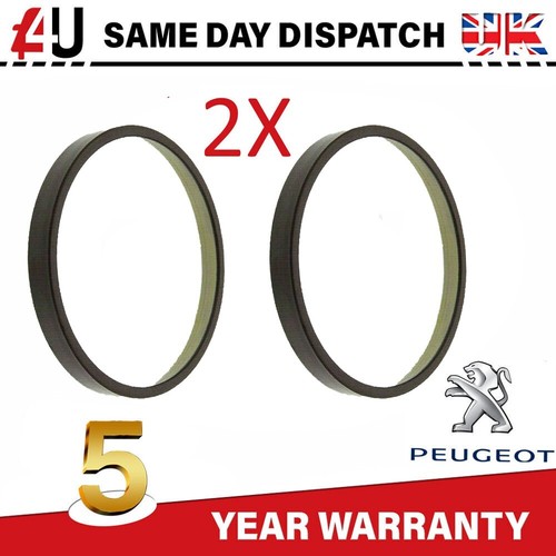 FITS PEUGEOT 207 307 308 407 607 5008 3008 RCZ MAGNETIC ABS RING REAR ...