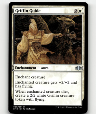 MTG Griffin Guide Regular Dominaria Remastered Uncommon | eBay