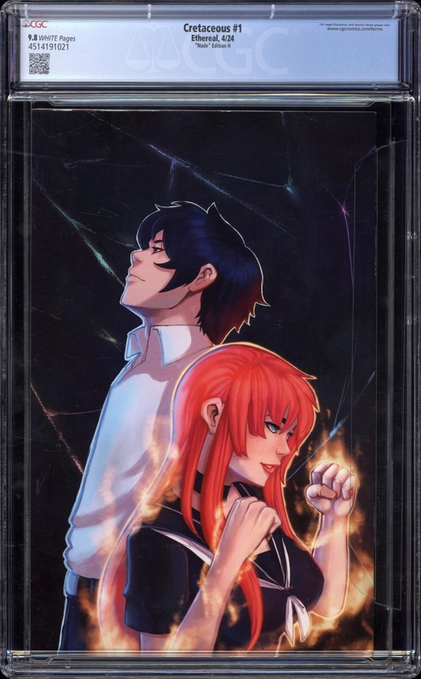 2024 SugarSpit Cretaceous #1 Cosplay VIRGIN Chase Variant Cover H | CGC ...