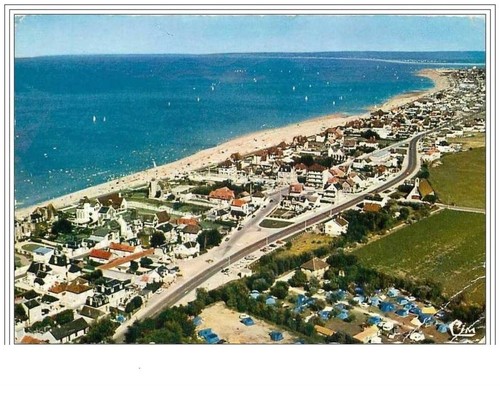 14.HERMANVILLE-SUR-MER.VU E PANORAMIQUE AERIENNE DE LA BRECHE.CPSM ...