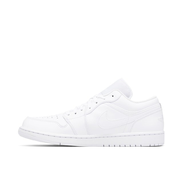 Nike Air Jordan 1 Low Triple White 553558-136 Men's Size New | eBay