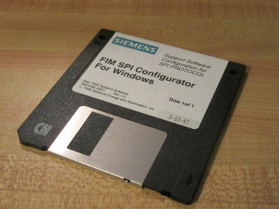 Siemens 2807298-0001 FIM SPI Configurator 505-7202 | eBay