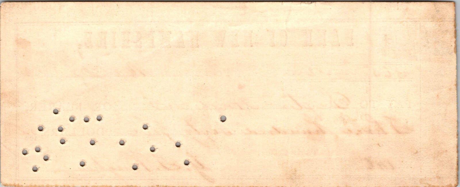 Bank of New Hampshire Portsmouth NH 1863 Check Receipt Tax Stamp Civil ...