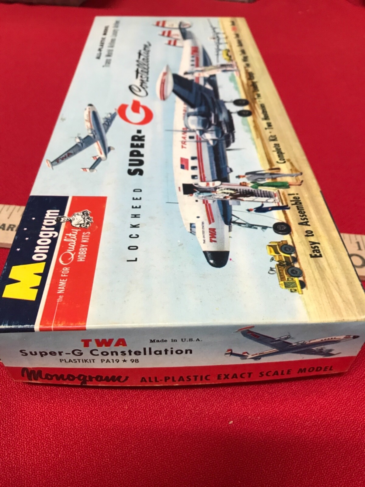 Vintage 1957 Monogram Lockheed Super G Constellation Model Kit | eBay