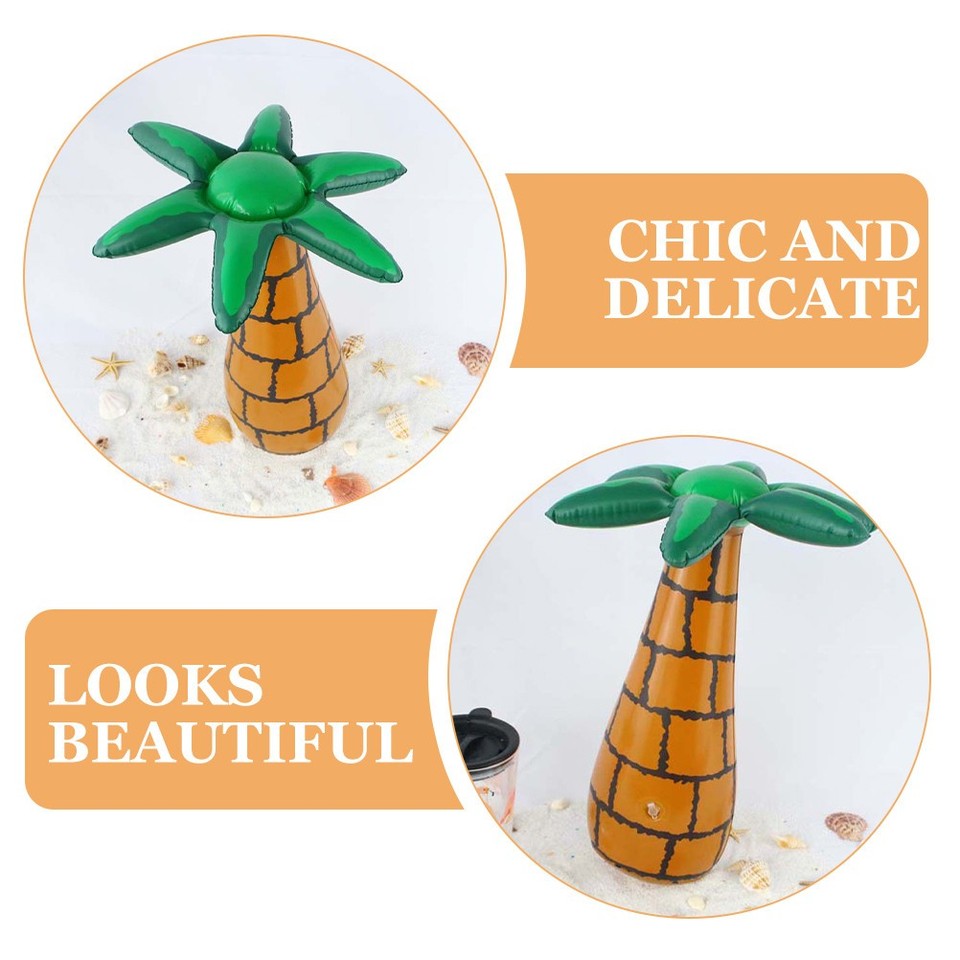 5pcs Inflatable Coconut Tree Plaything Coconut Tree Toy Party Cartoon ...