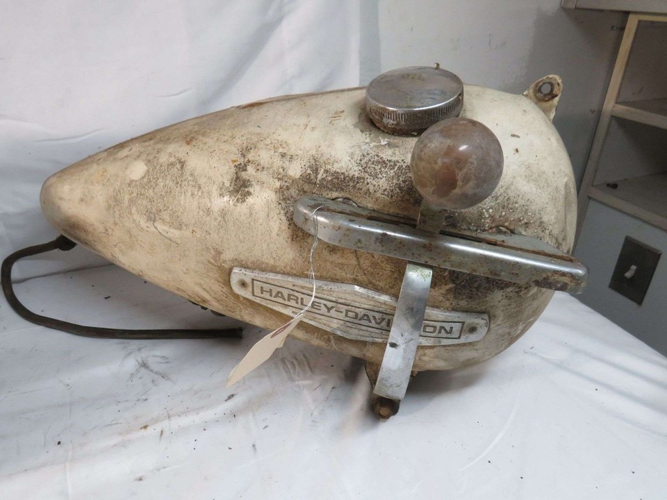 1954-72 Harley Davidson Right Hand Shift Gas Fuel Oil Police Servi-Car ...