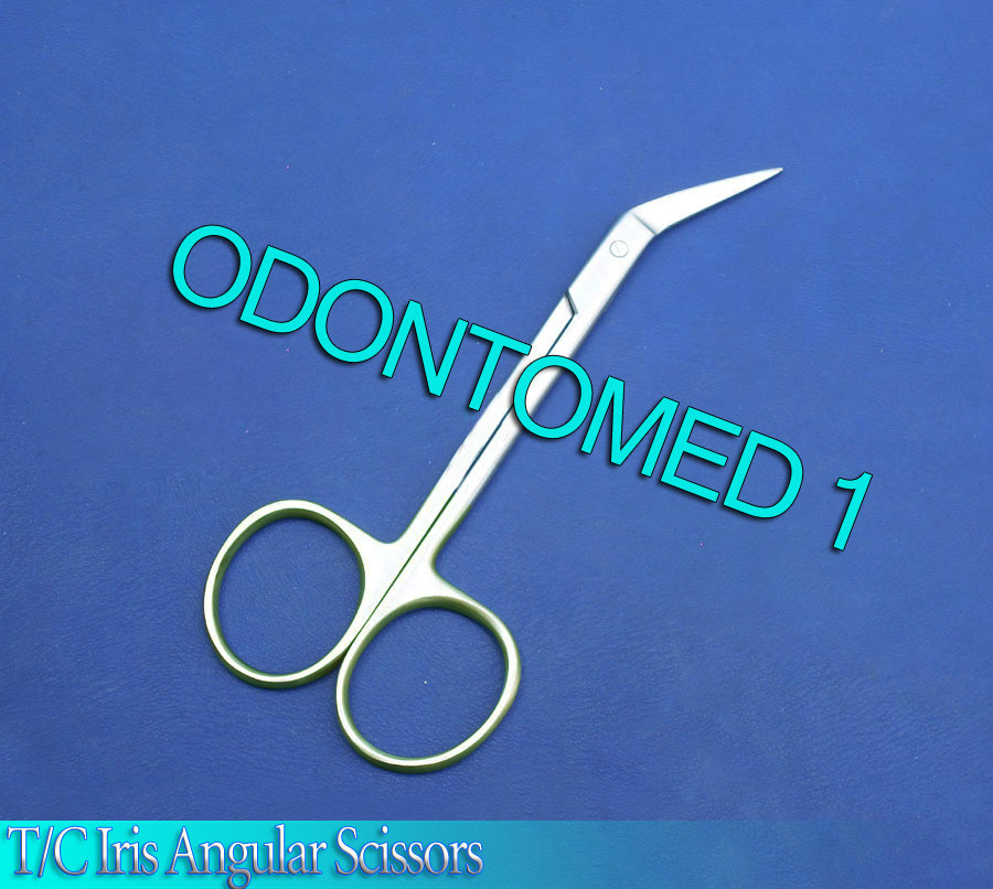3 T/C Iris Angular Scissors 4.5" Surgical Dental instruments | eBay