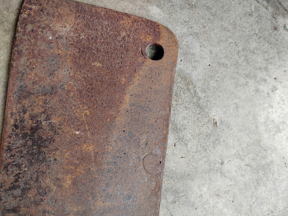 Vintage Meat Cleaver No Handle Heavy | eBay