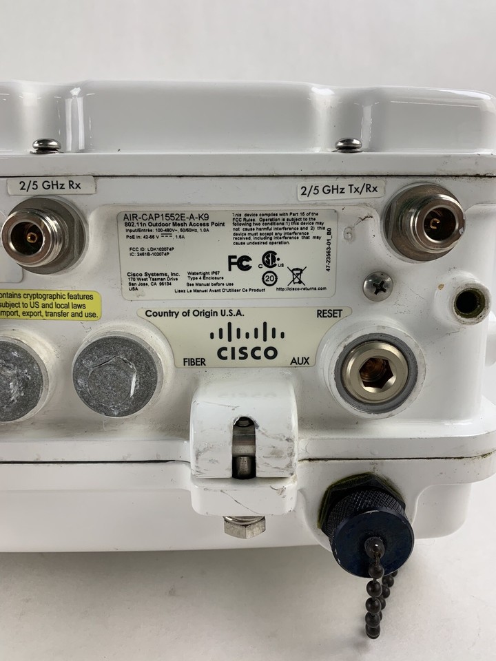 Cisco AIR-CAP1552E-A-K9 Outdoor Mesh Wireless Access Point Tested and ...