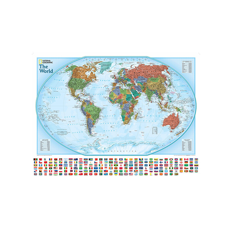 World Map Poster Large