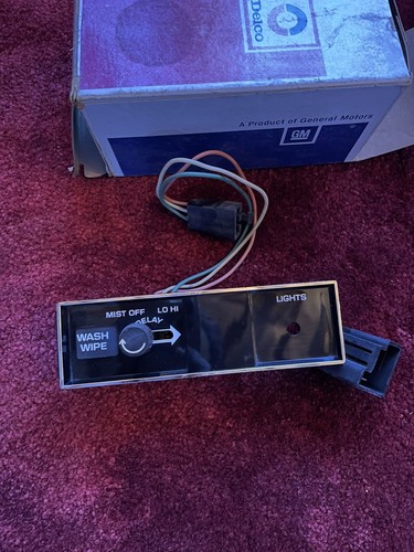 NOS GM 77 78 79 Chevrolet Caprice Impala Pulse Wiper Washer Switch ...