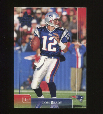 2002 Leaf Rookies and Stars Football #57 Tom Brady Card - Mint #3736 | eBay