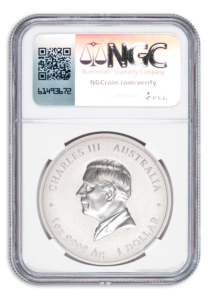 2025 Australia 1 oz ANDA Melbourne Lunar Snake Silver Colorized Coin ...