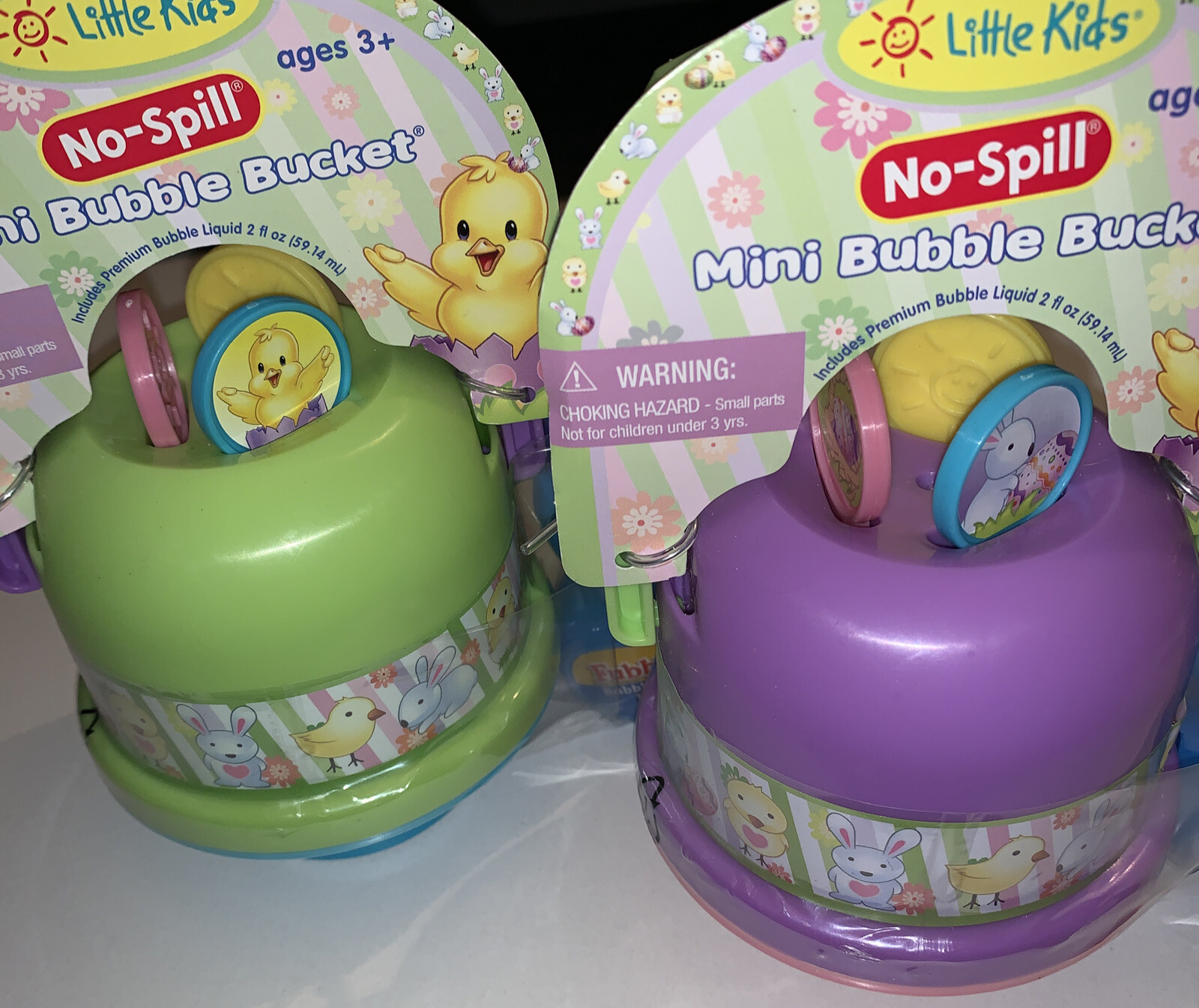 Little Kids Easter No Spill Mini Bubble Bucket for sale online | eBay