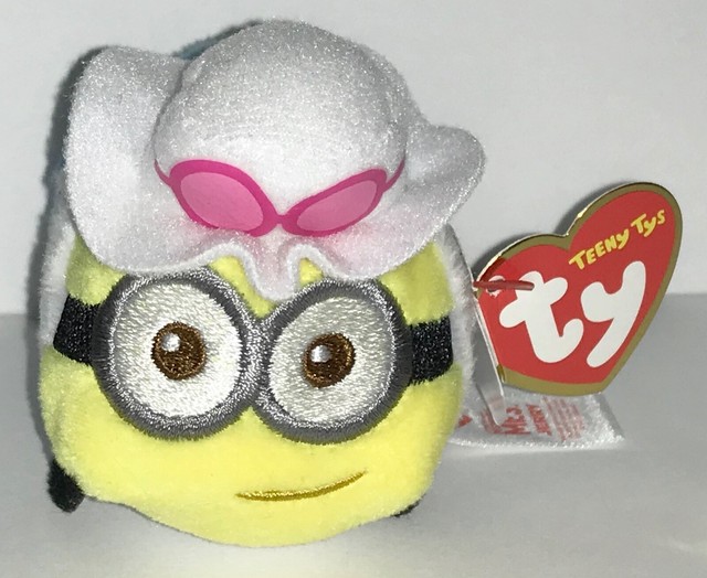 Ty Beanie Boos Teeny TYS 4" Despicable Me 3 Jerry Minion Tourist ...